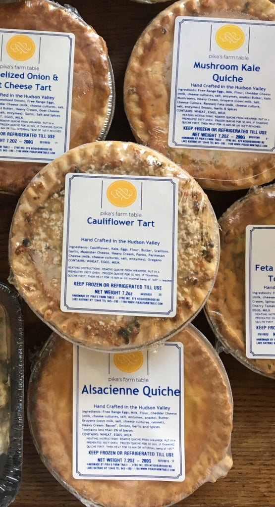 Quiche Party - Large Quiches – Pika's Farm Table